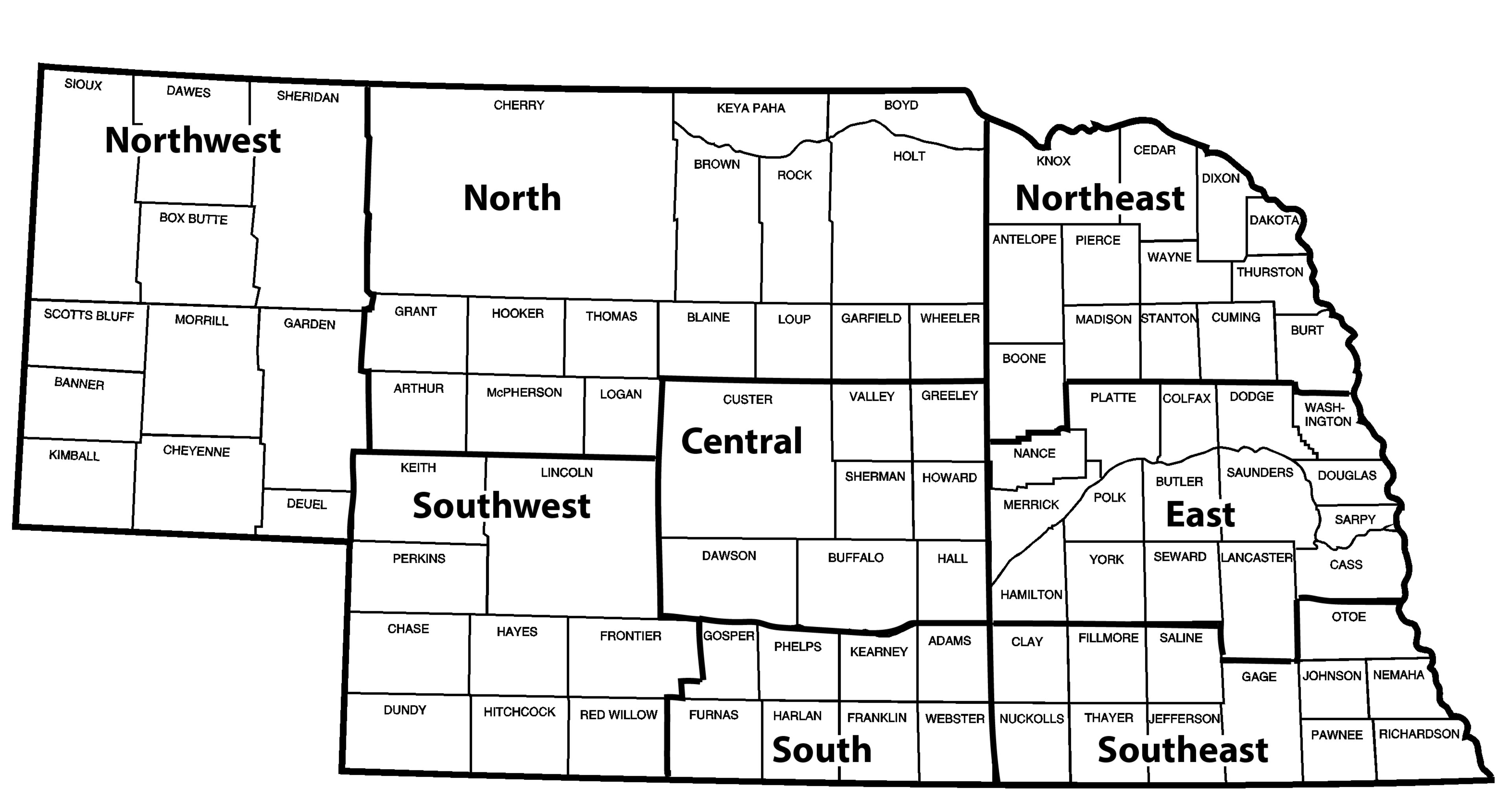 2025 Nebraska Farmland Values and Cash Rental Rates | Department of ...